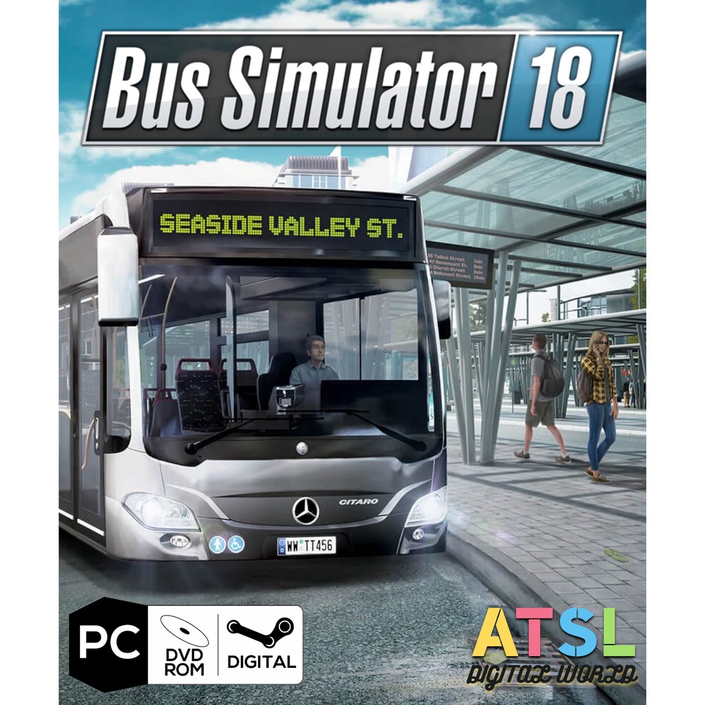 [Original PC Game] Bus Simulator 18 (13 DLCs) | Shopee Malaysia
