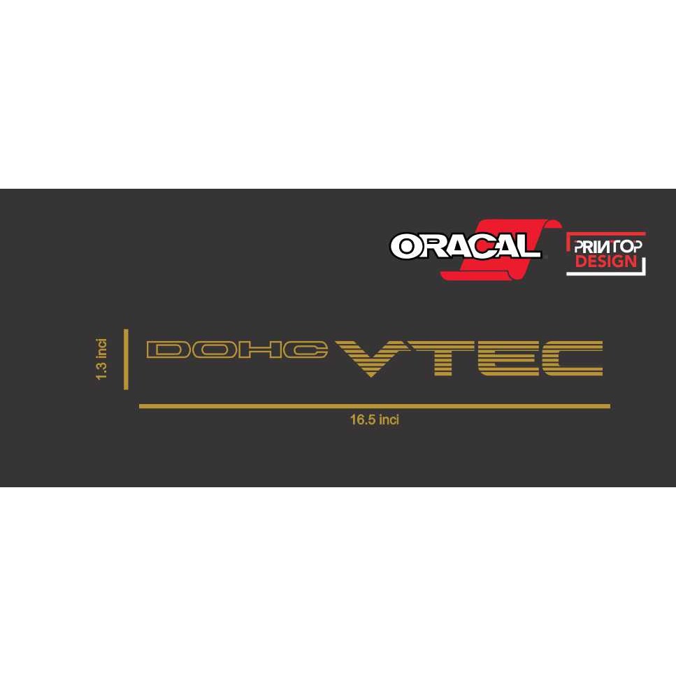 Sticker Honda EG EK VTEC DOHC CIVIC EK9 MUGEN SPORT | Shopee Malaysia