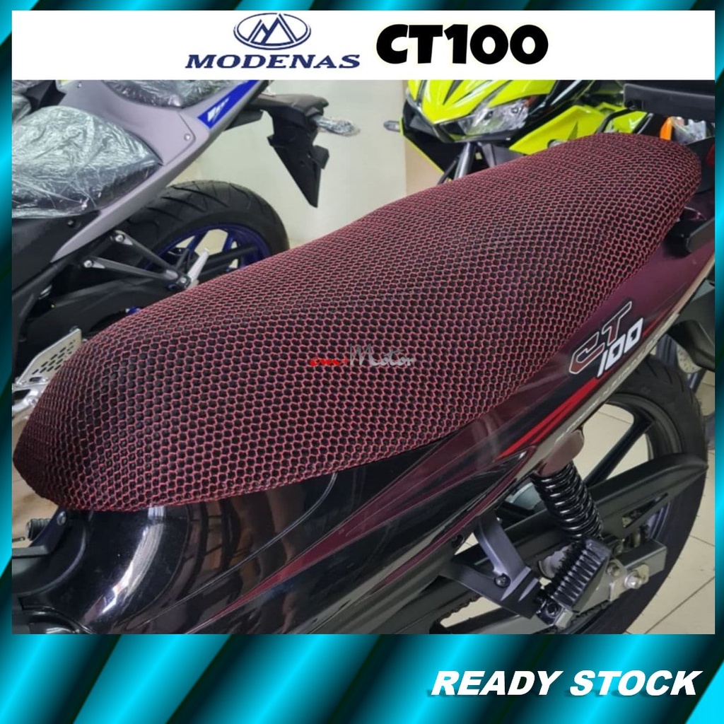 cm+Motor MODENAS CT100 Seat Cover Net 3D Jaring Motosikal | Shopee Malaysia