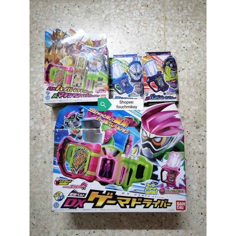 [ReadyStock現貨]DX Kamen Rider Ex-Aid Gamer Driver Set | Shopee Malaysia