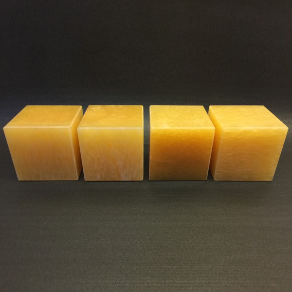 Yellow Jade Jasper Feng Shui Jade 5x5 Wealth Activate Harmony Energy ...