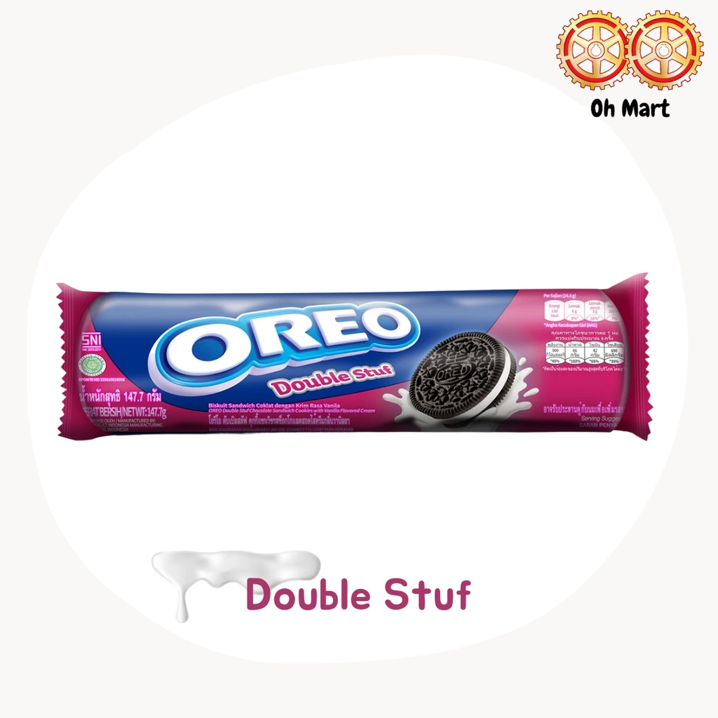 Oreo Original/ Double Stuf/ Chocolate Creme/ Peanut Butter & Chocolate ...