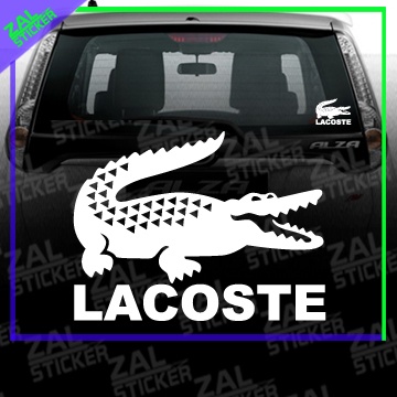 * STICKER KERETA LACOSTE BUAYA THAI JDM MYVI AXIA ALZA BEZZA PERSONA ...