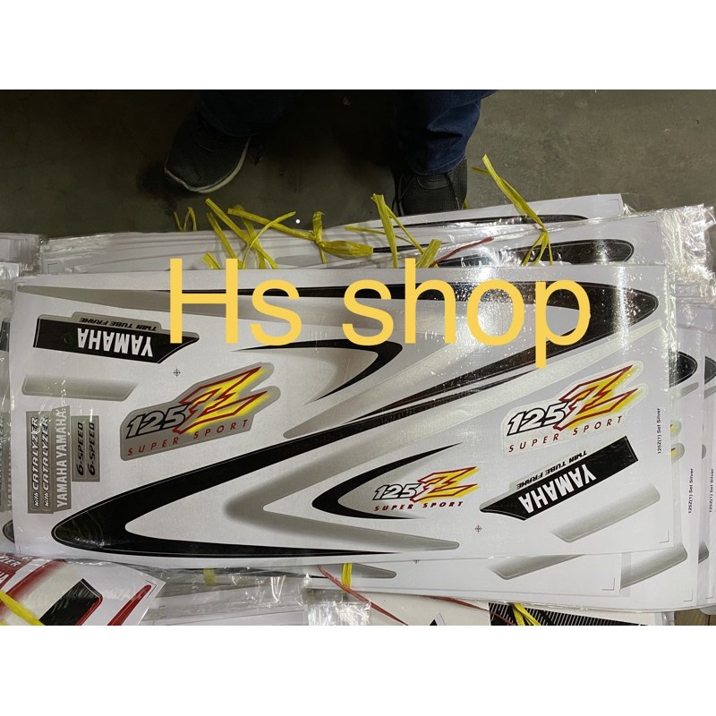 Y125Z y125 Y125ZR 1st model body sticker body stripe Ori design made in ...