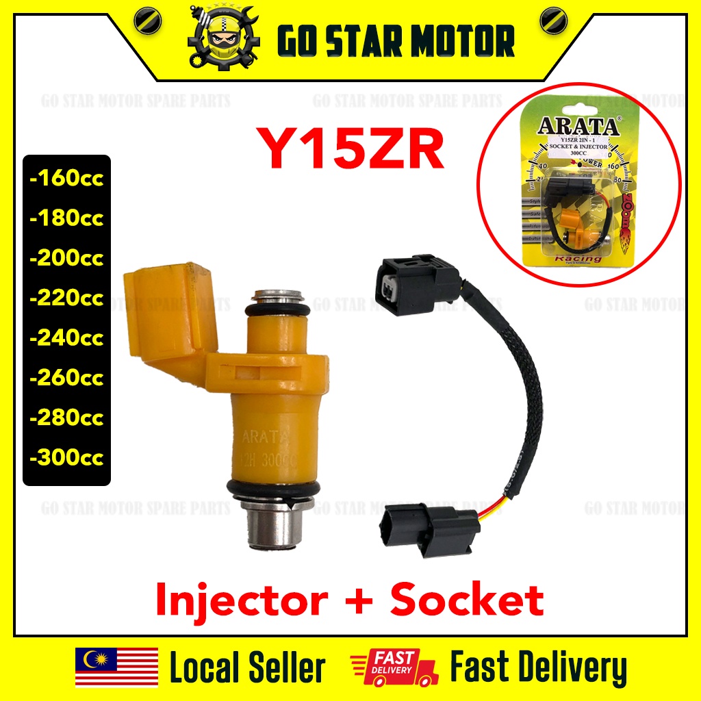 YAMAHA Y15 Y15ZR Y150 V1 V2 2in1 ARATA Racing Injector Fuel Injection ...