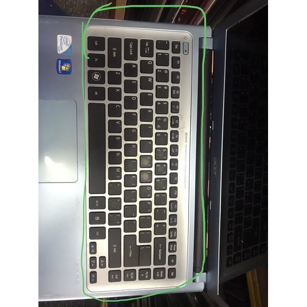 ACER ASPIRE ORIGNAL KEYBOARD AND FRAME ONLY ACER ASPIRE V5-431 | Shopee ...