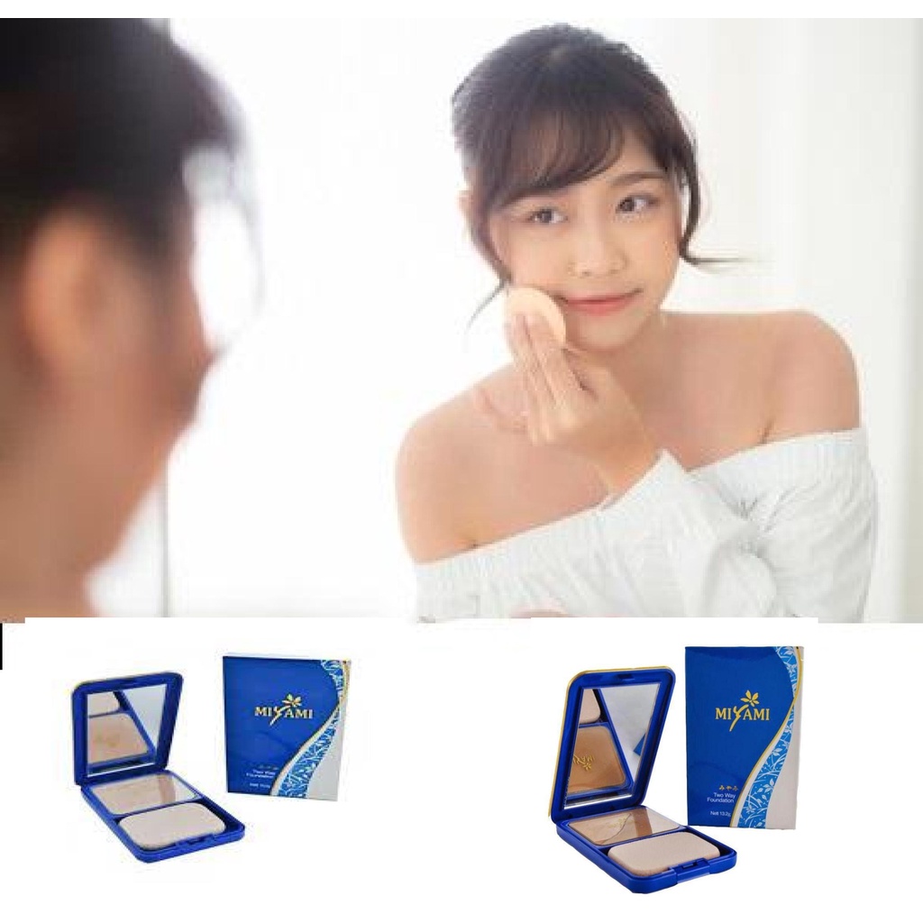 MIYAMI Two-Way Foundation Bedak Two Way Foundation (Limited Stock ...
