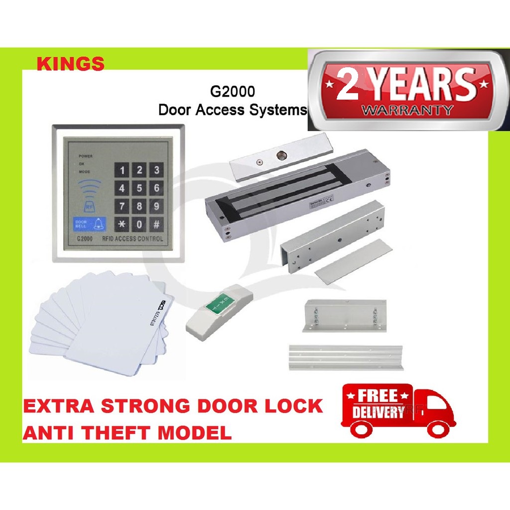 FULL SET DOOR ACCESS CARD SYSTEM ( 2 YEARS WARRANTY) | Shopee Malaysia