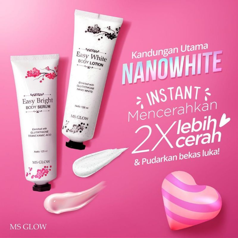 Ms Glow Body Package / EASY WHITE Body SERIES / Ms Glow Original Body ...