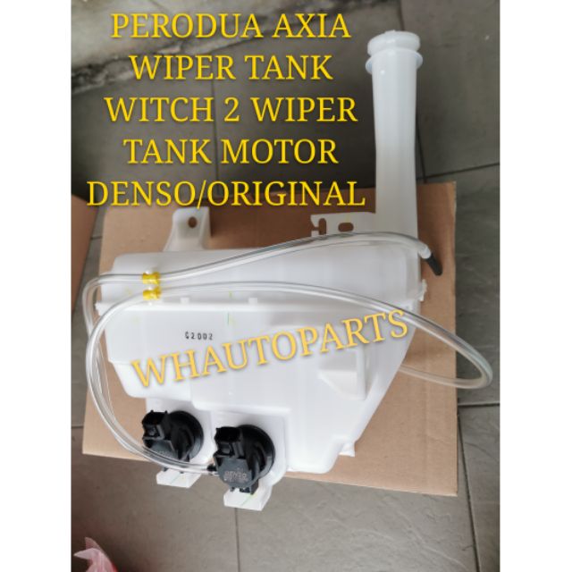 100% ORIGINAL PERODUA AXIA WIPER TANK WITCH 2 WIPER TANK MOTOR DENSO ...