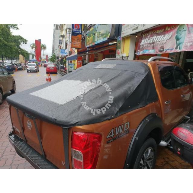 NISSAN NAVARA NP300 REAR TRUCK PVC CANVAS FOR ROLL BAR Made in Thailand ...