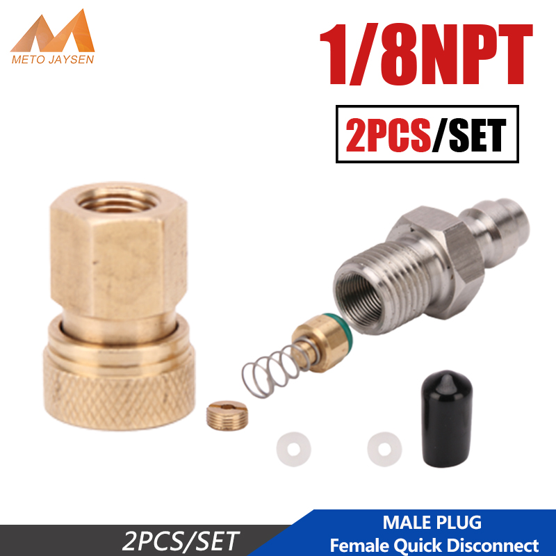 [Ready Stock &COD] Stainless Steel 1/8NPT Quick Disconnect Male Plug ...