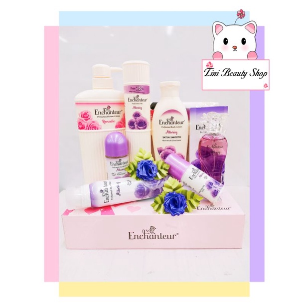 Enchanteur Hamper Full Gift Set For (Birthday/Hantaran/Door Gift/Hadiah ...