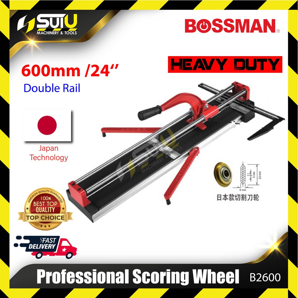 BOSSMAN B2600 600MM Manual Tile Cutter | Shopee Malaysia