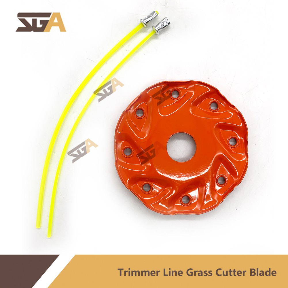 ARACUT Brush Cutter Metal Trimmer Head with 2 Trimmer Lines PIRING ...