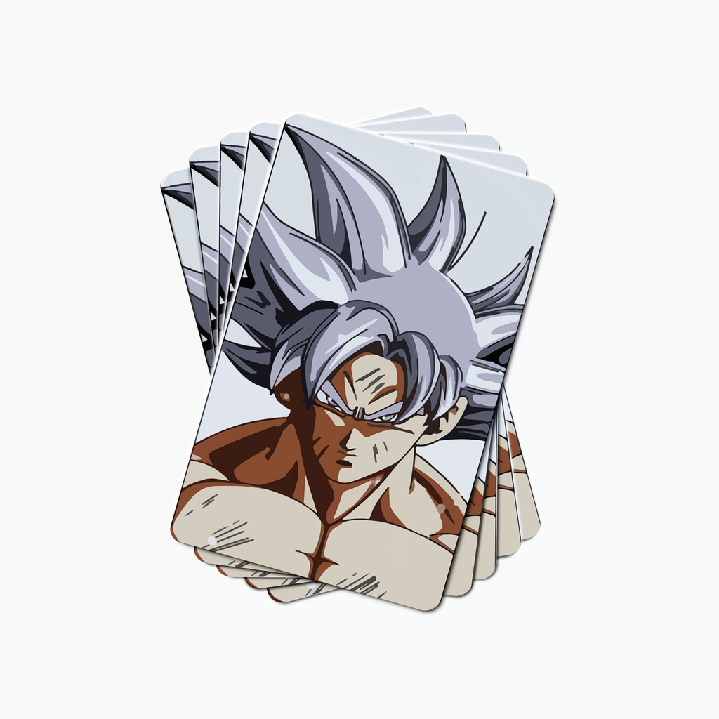 Sticker Anime Dragon Ball Goku Stiker Card Cover Touch n Go Access MRT ...