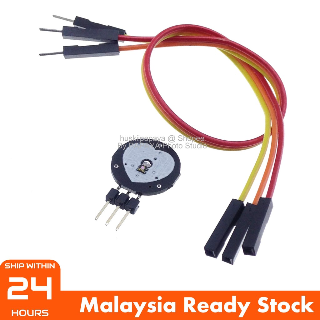[VAR] Pulse sensor Pulse Heart Rate Sensor Module For Arduino Pulse ...