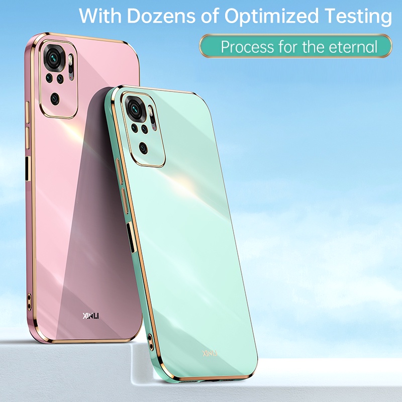 6D Plating Casing Xiaomi Redmi Note 13 Pro Plus 5G 12 4G 11 11s 10s 10 ...