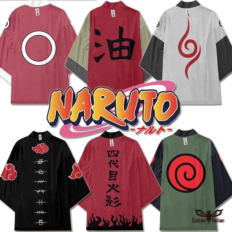 【CustomFashion】Anime Kimono Naruto Cosplay Costumes Uzumaki Uchiha ...