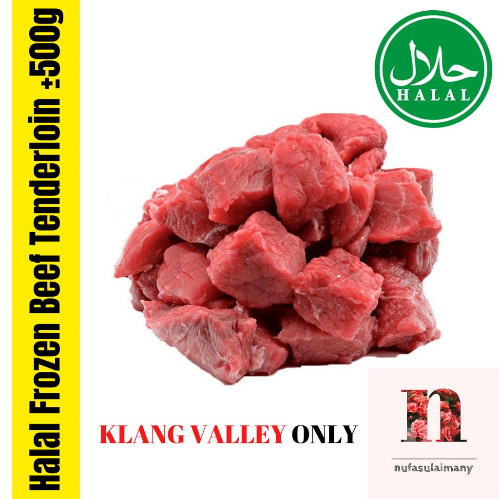 Frozen Halal Slaughtered Daging Import Halal Beef Tenderloin Daging ...