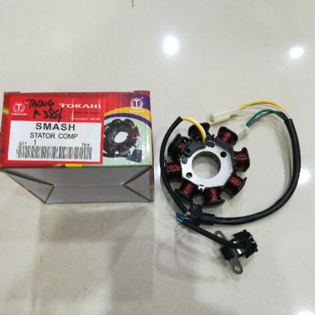 SUZUKI SMASH 110 FUEL COIL / STATOR COMP / MAGNET COIL 100%ORIGINAL ...