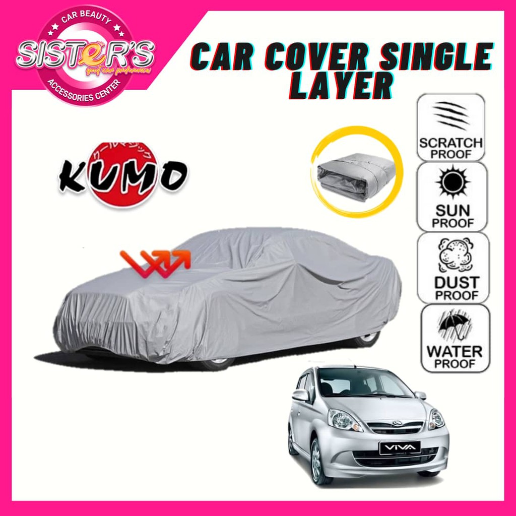 Car Cover PERODUA VIVA ELITE Protection Dust Penutup Kereta Kain Tutup ...