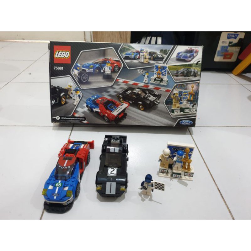 Lego ORIGINAL USED/SECOND/Us DISPLAY LEGO 75881 Speed Champions 2016 ...