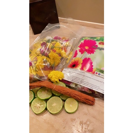 CAMPURAN BUNGA SEGAR UNTUK MANDIAN 💐 | Shopee Malaysia