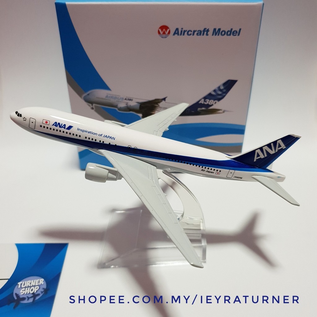 Japan All Nippon Airways (ANA) B767 B777 Aircraft Model 16cm Die-cast ...