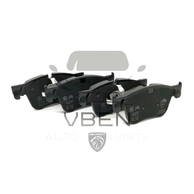 Brake Pad Front For Peugeot New 5008 P87 Citroen C4 Picasso DS7 BRAND ...