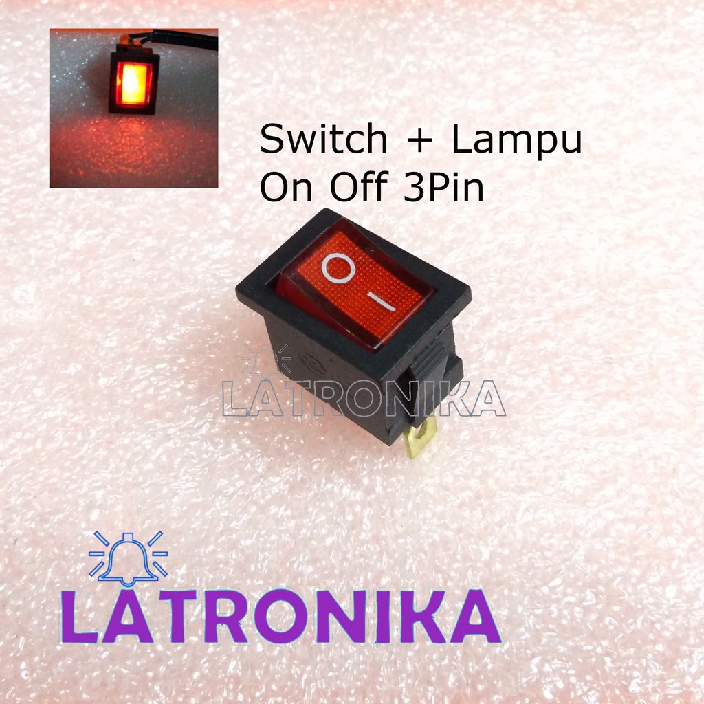 Light Switch Small Switch With Light 21x15mm Small On Off Light Switch ...