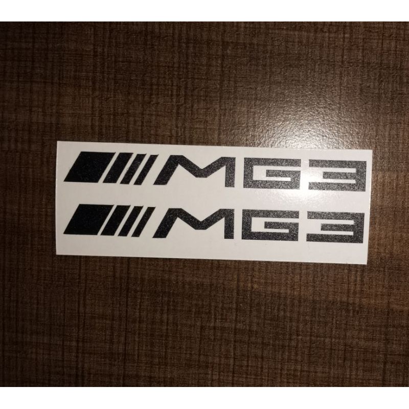 🔥🔥 NEW!!! 3" REFLECTIVE MG3 Car Sticker | Shopee Malaysia
