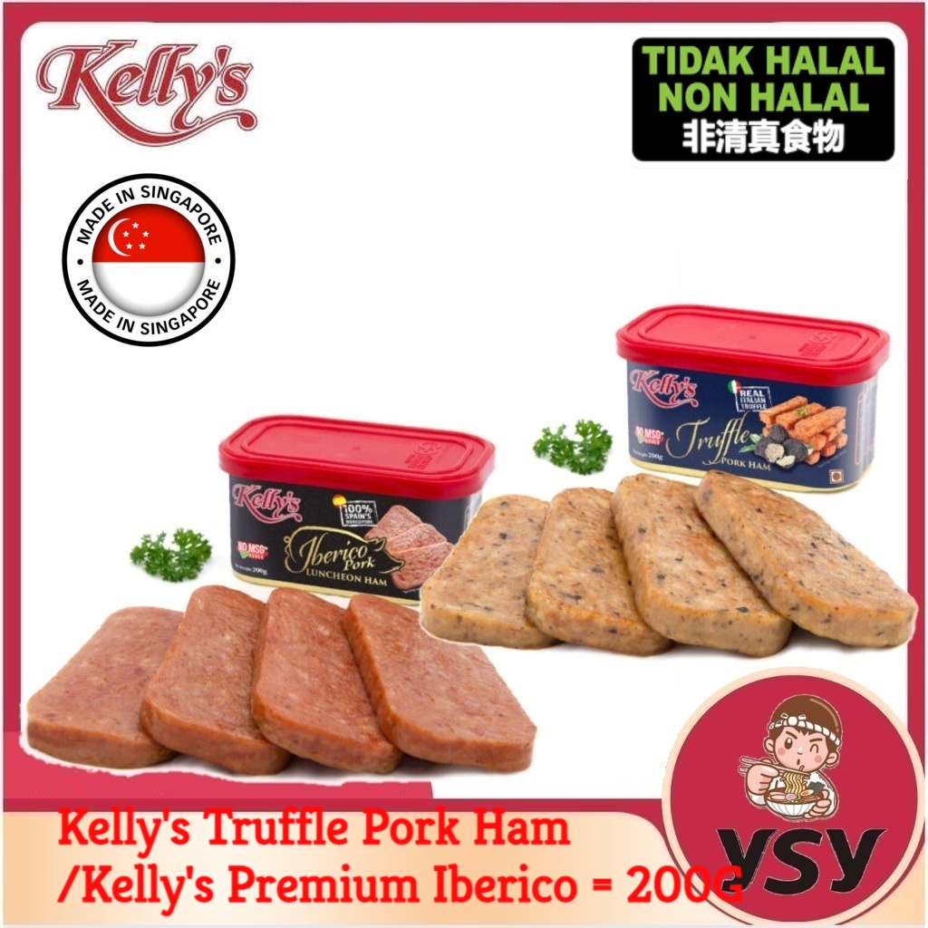 EXP: 2025 Kelly's Truffle Pork Ham /Kelly's Premium Iberico Luncheon ...