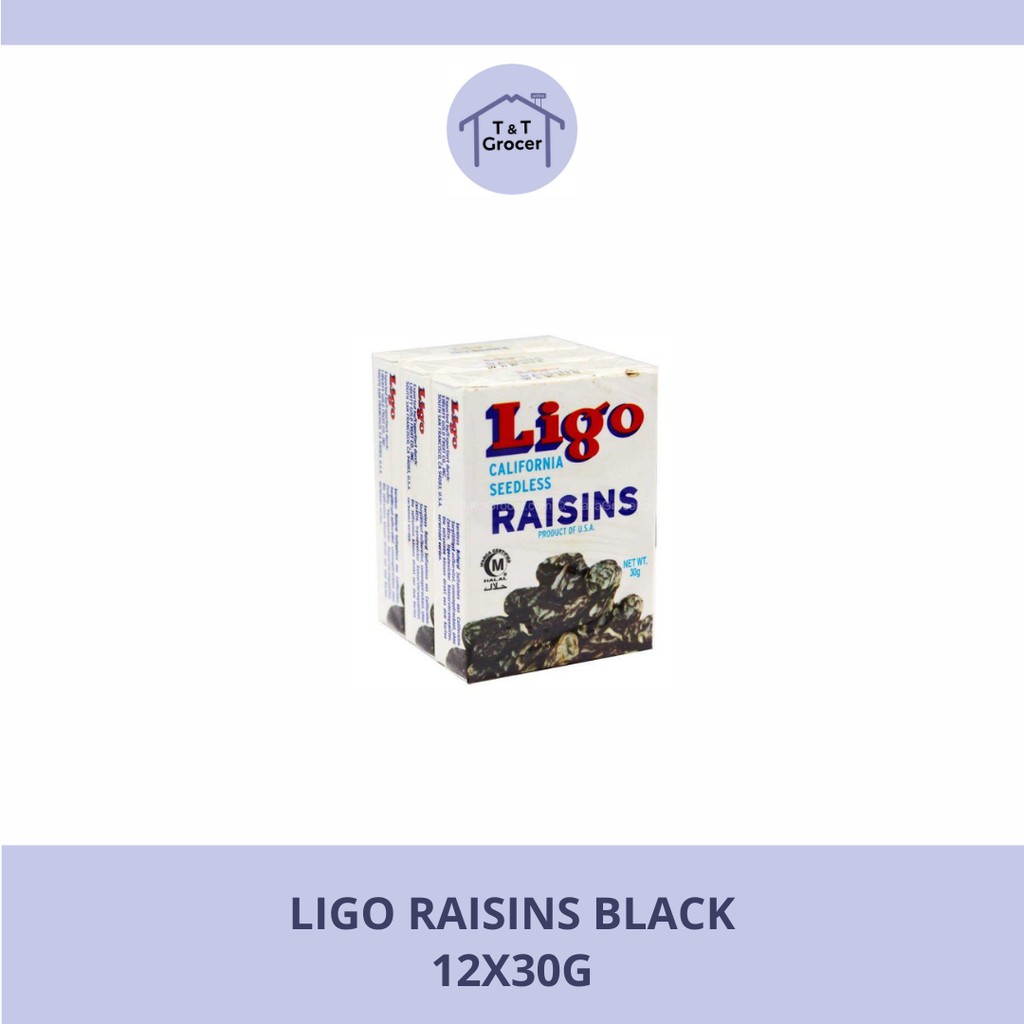 Ligo Raisins 12x30g (Hitam/ Kuning) | Shopee Malaysia