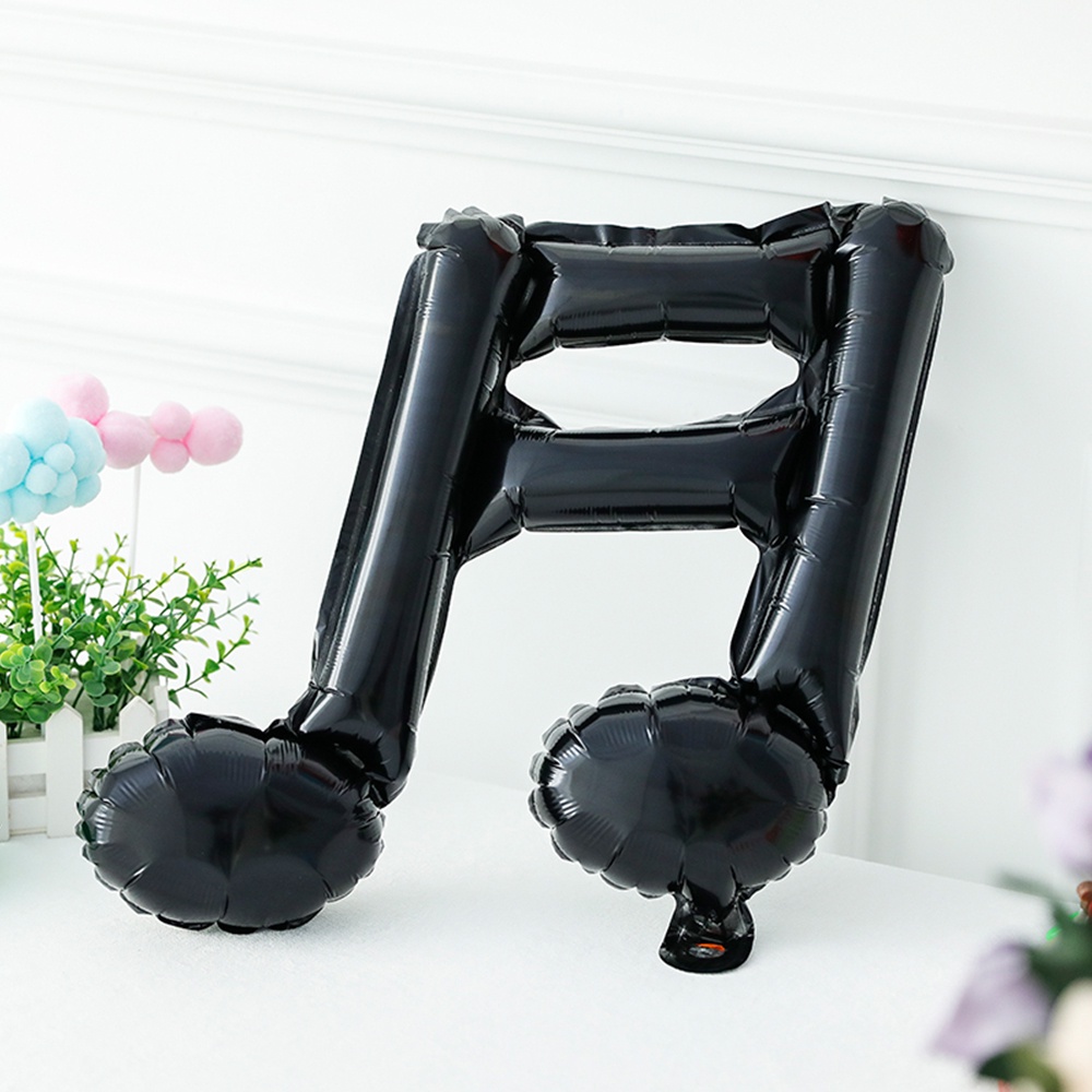 Musical Notes Balloons Quaver Shaped Balloons Birthday Party ...
