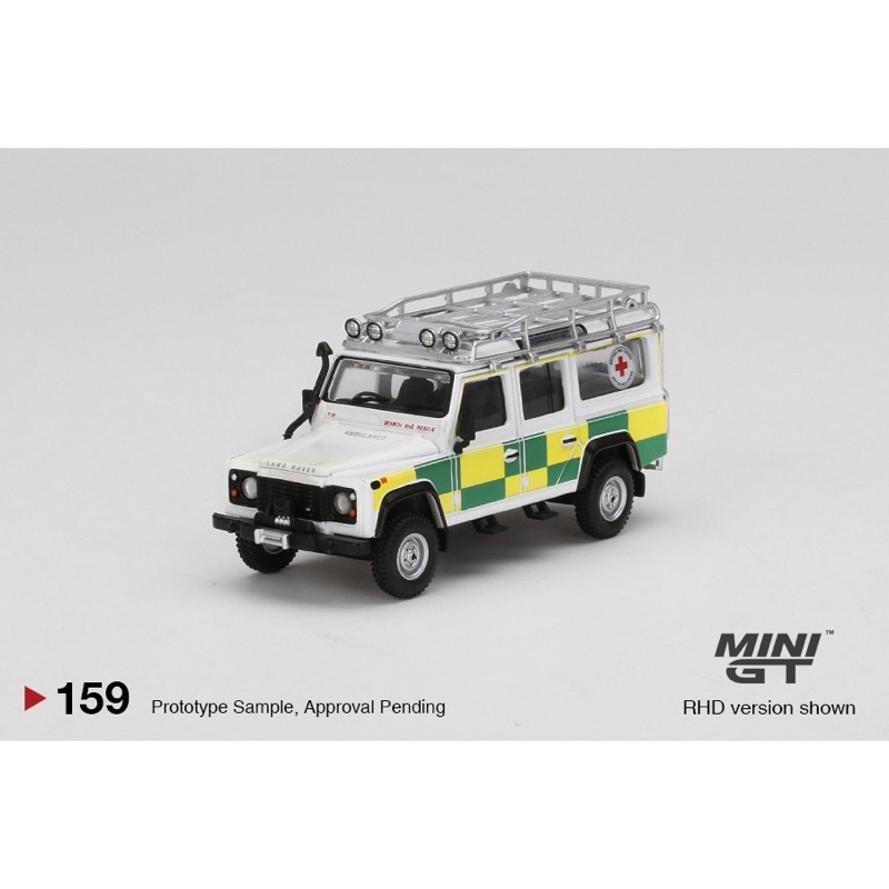 Mini GT 1/64 Land Rover Defender 110 British Red Cross SAR Mijo ...