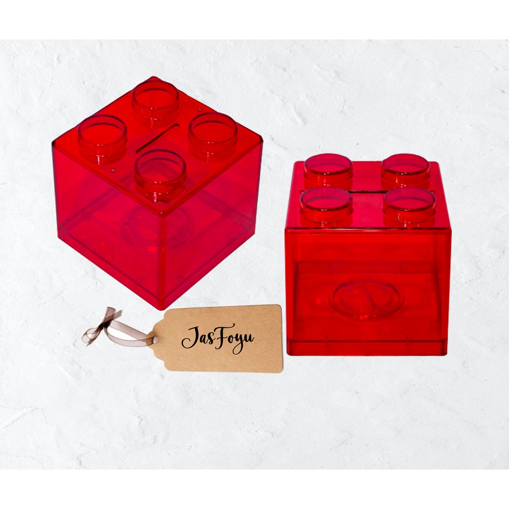 Lego coin box Stackable Lego Lego Tubang | Shopee Malaysia
