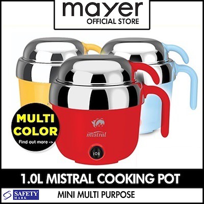 Mistral Mini Multi-Purpose Electric Cooker MEC100 (1L) | Shopee Malaysia