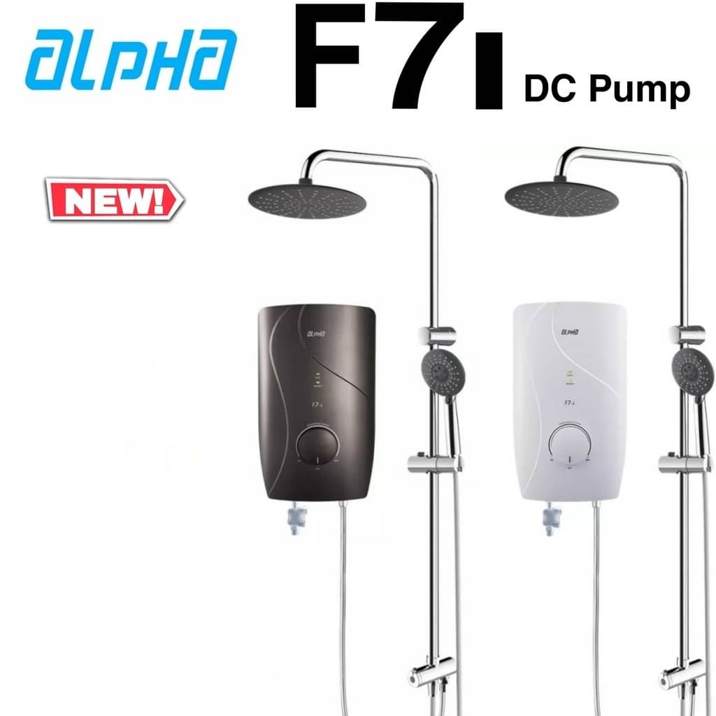 NEW ALPHA - F7 i Rain Shower Instant Water Heater (DC Pump) | Shopee Malaysia