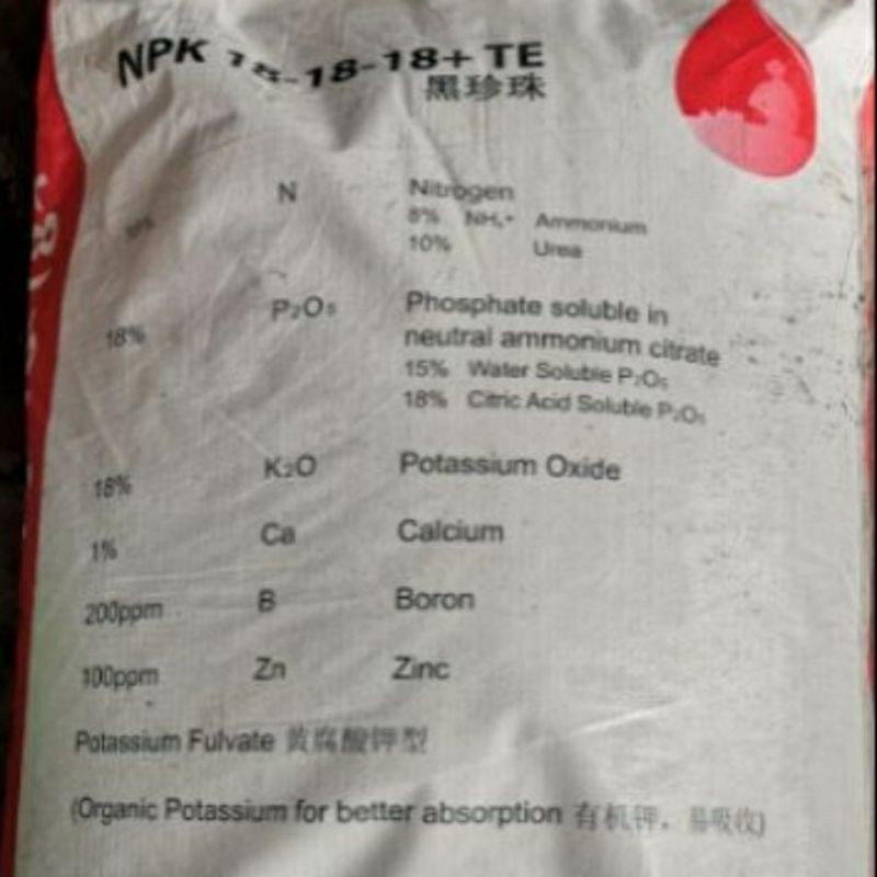 1KG Garsoni NPK 18 18 18 BAJA | Shopee Malaysia