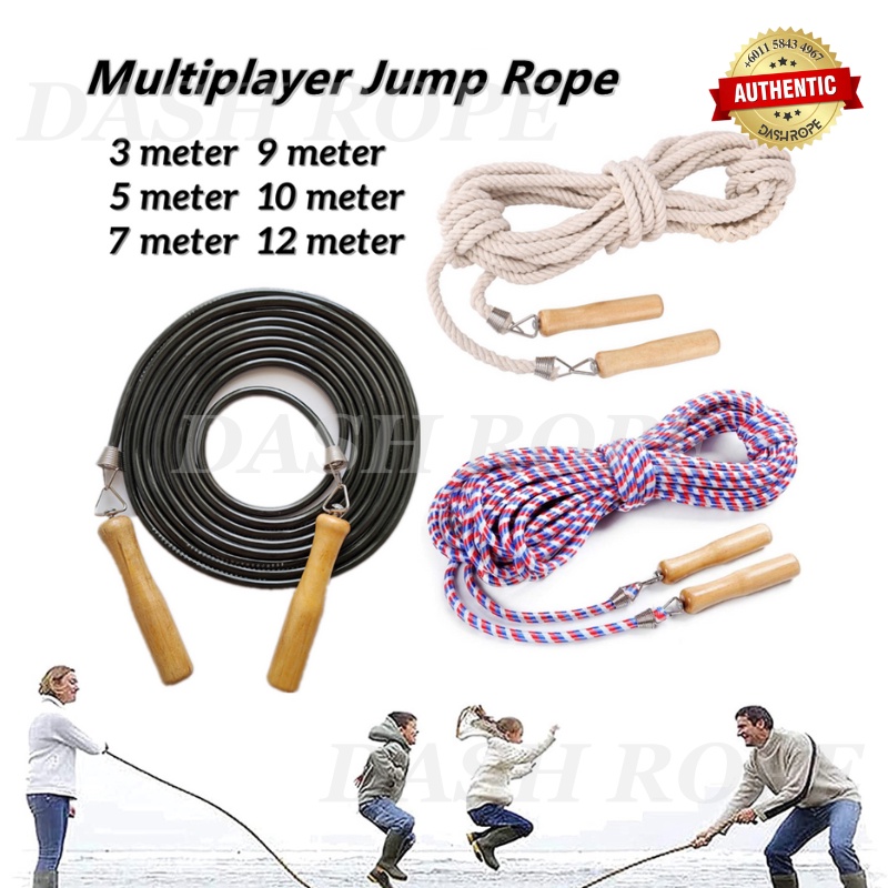 DASHROPE 5m 7m 9m 10m 12m 15m Multiplayer Long Jump Rope Group Skipping ...