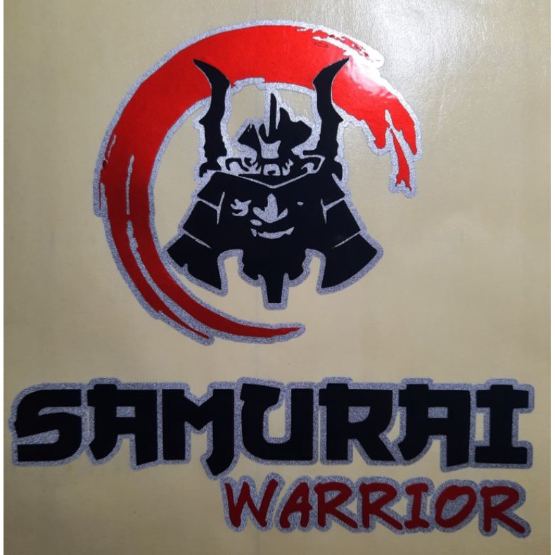 Sticker samurai warrior pantul cahaya / cutting sticker | Shopee Malaysia