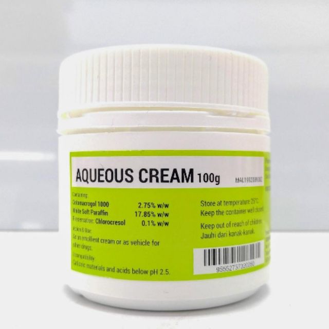 SUNWARD AQUEOUS CREAM 100GM/500GM EXP09/2027 | Shopee Malaysia