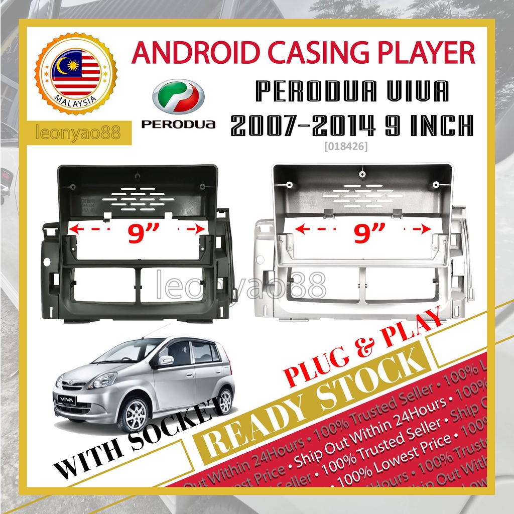 ANDROID PLAYER CASING PERODUA VIVA 2007-2014 9 INCH | Shopee Malaysia
