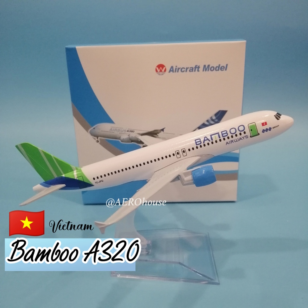Latest Aeroplane/57 Aircraft Model- Bamboo A320 (Vietnam Airline) in ...