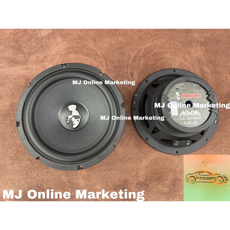 Mohawk Silver Series/M-1 Series 6.5 inch Mid Bass Car Speaker**Perodua ...