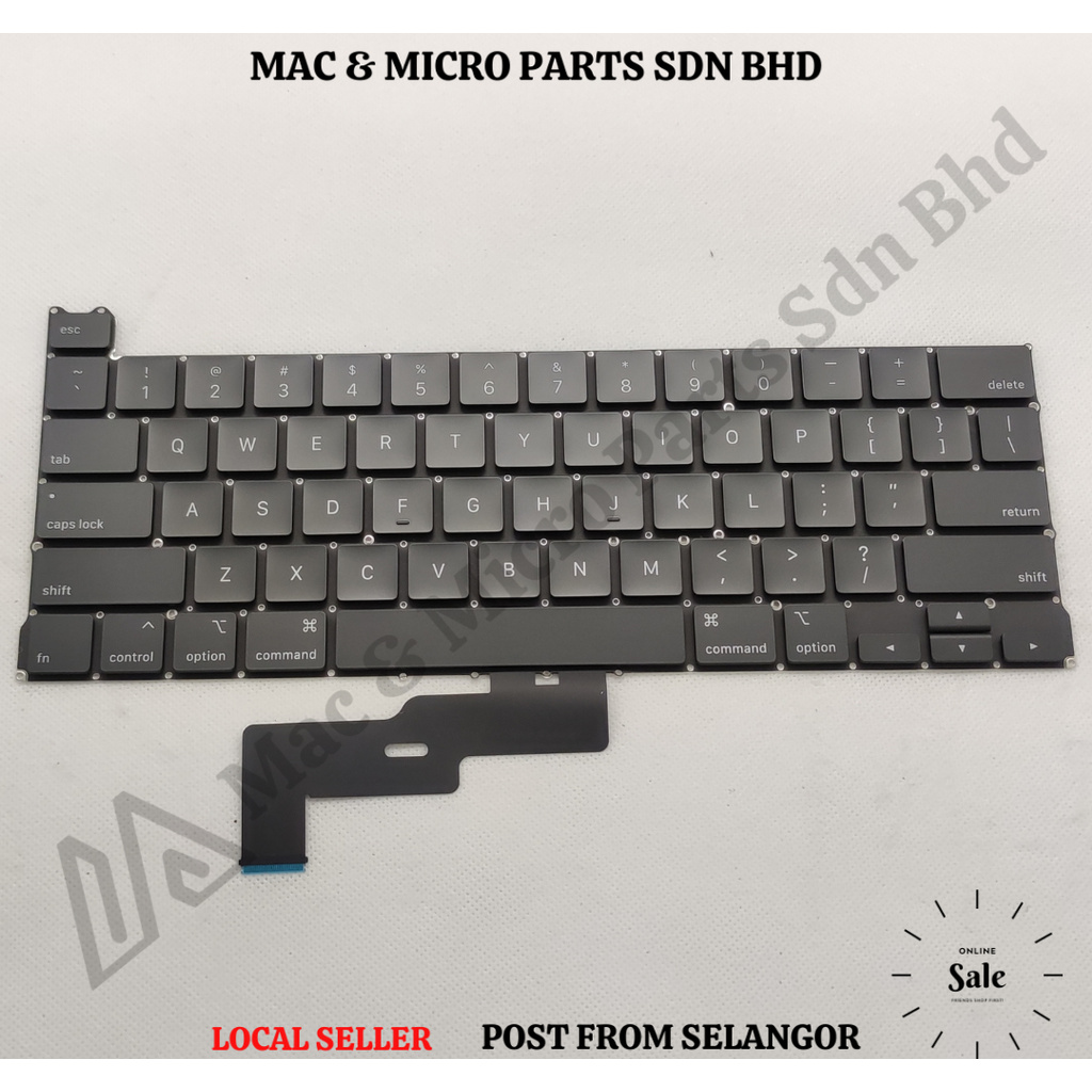 New MacBok Pro 13-inch 2020 A2289 Keyboard (US)(UK) | Shopee Malaysia