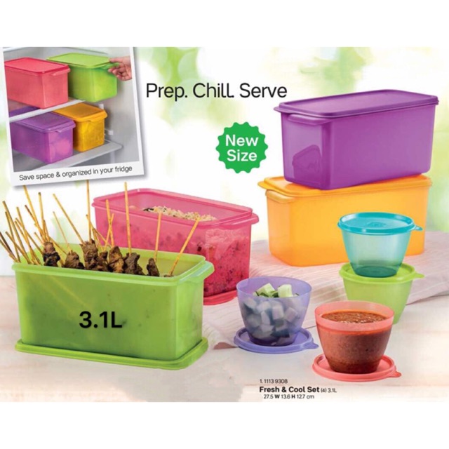 TUPPERWARE Fresh and Cool 3.1L (1pc) | Shopee Malaysia