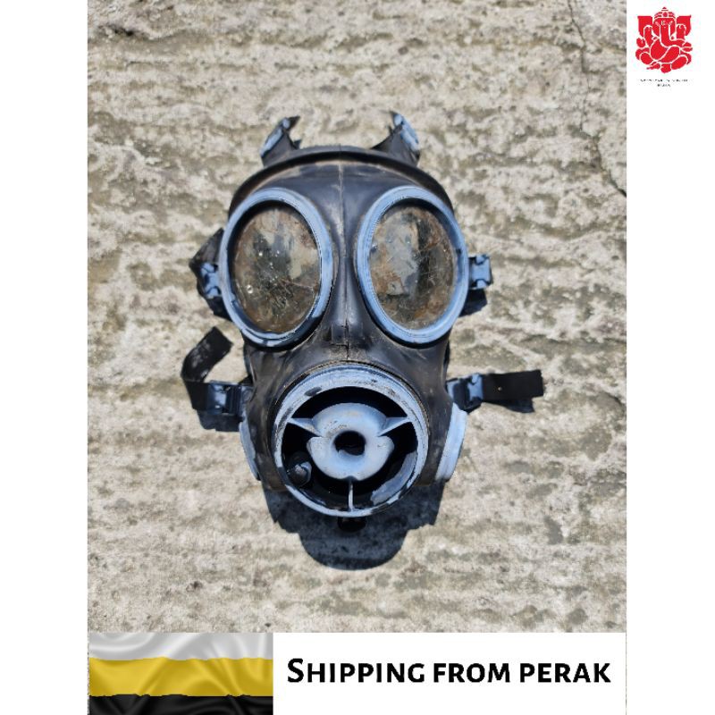 Original Vintage Wrecked Chemical Gas Mask | Shopee Malaysia