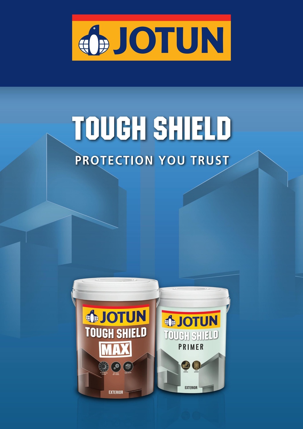 JOTUN (0001~2999) TOUGH SHIELD MAX EXTERIOR WALL PAINT 5L | Shopee Malaysia